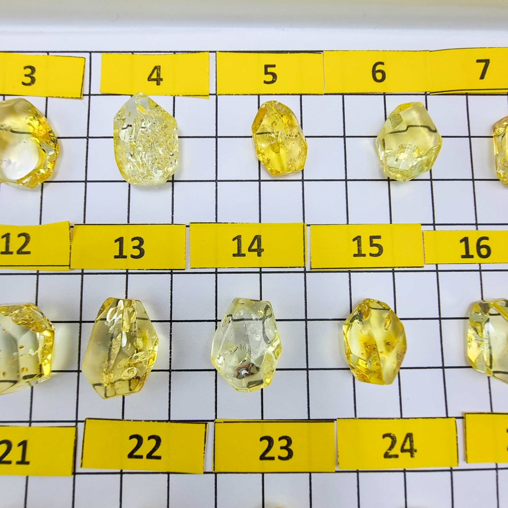 Lemon Amber Crystal Cut Stone – Amber Alex Jewelry